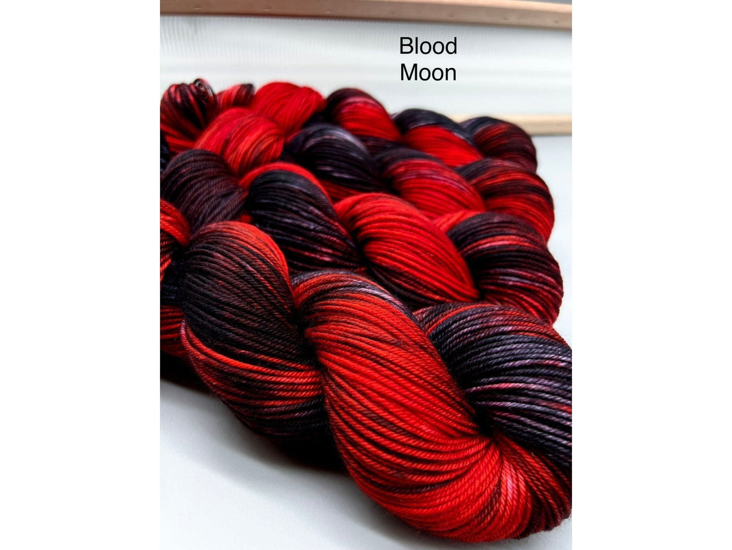 Hand dyed yarn - THREADS by megannicole - unique and saturated colors ...