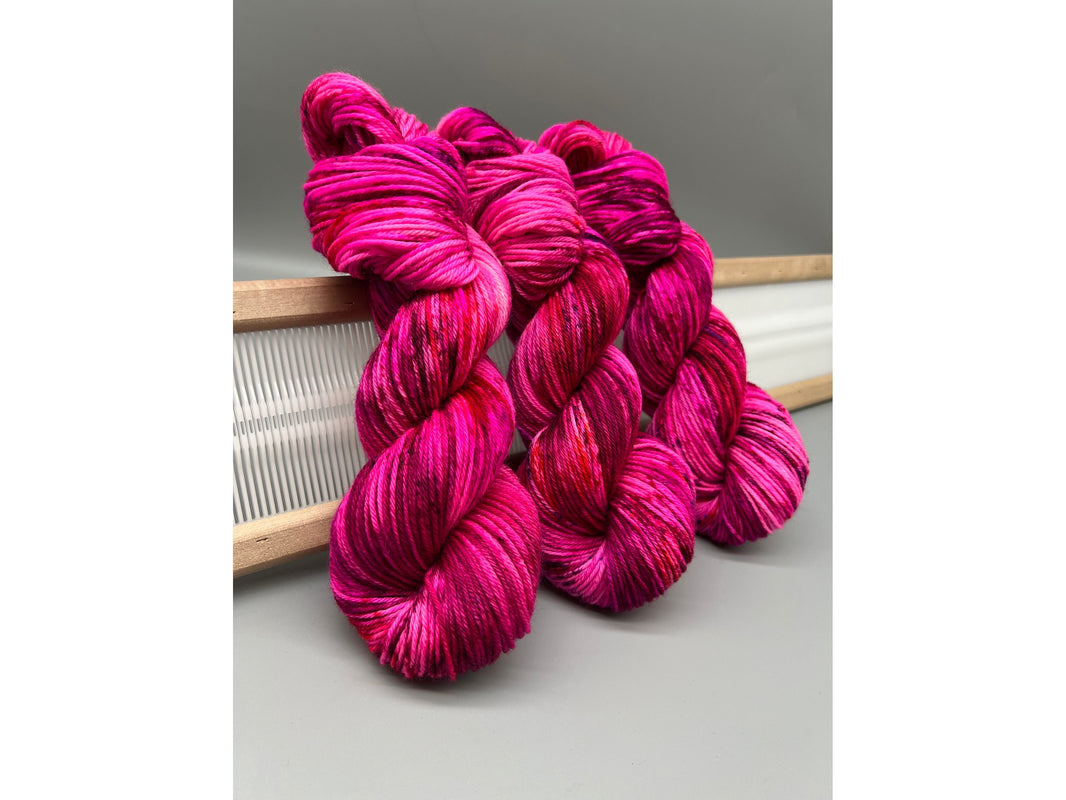 Hand dyed yarn - THREADS by megannicole - unique and saturated colors ...